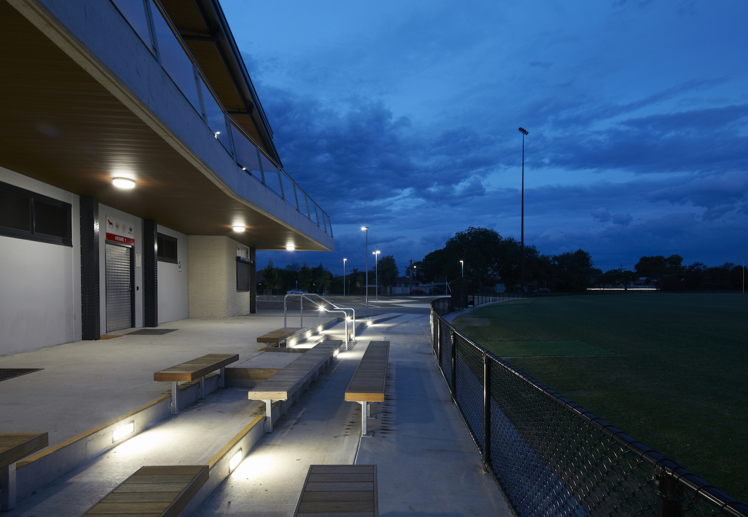 Ben Kavanagh Reserve and Pavilion - Efficient Lighting Systems