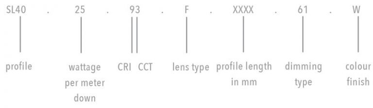 SL40 ADVANCED LINEAR LIGHT - Efficient Lighting Systems