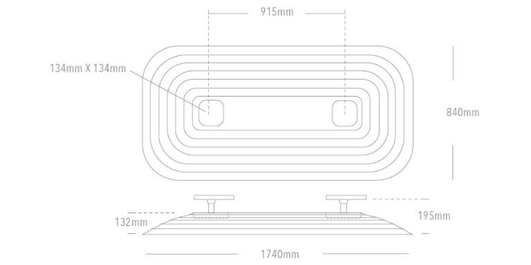 FUJI HACHI AKARI | CEILING SYSTEM - Efficient Lighting Systems